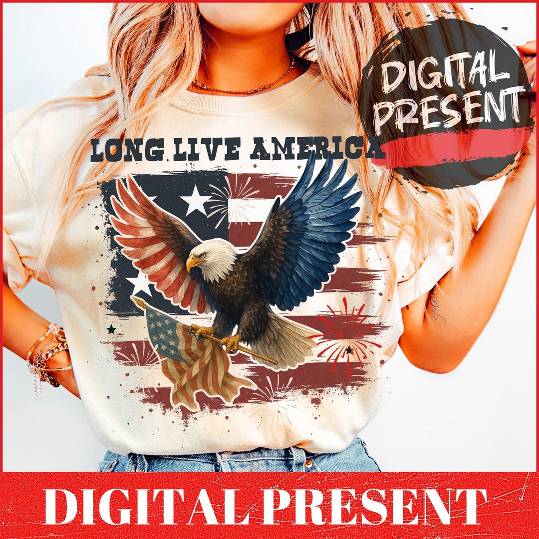 Long Live America Sublimation Design PNG Digital Download Skull Png ...
