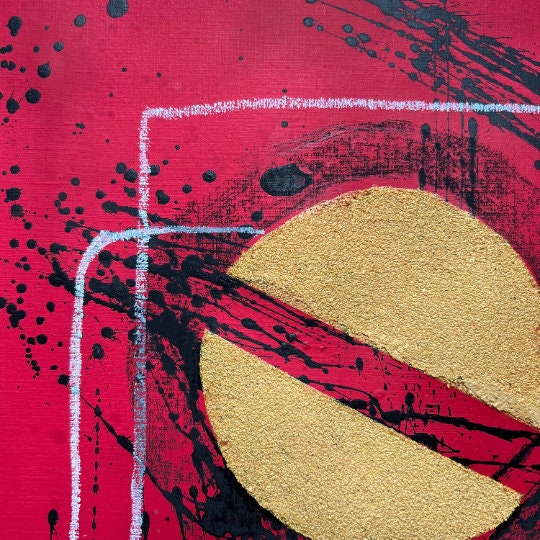 Disconnect-original Abstract Artwork, 12"x16" Artwork, Unique Artwork ...