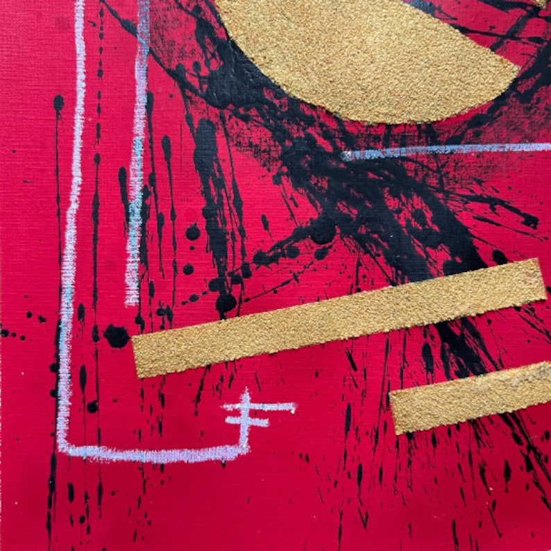 Disconnect-original Abstract Artwork, 12"x16" Artwork, Unique Artwork ...