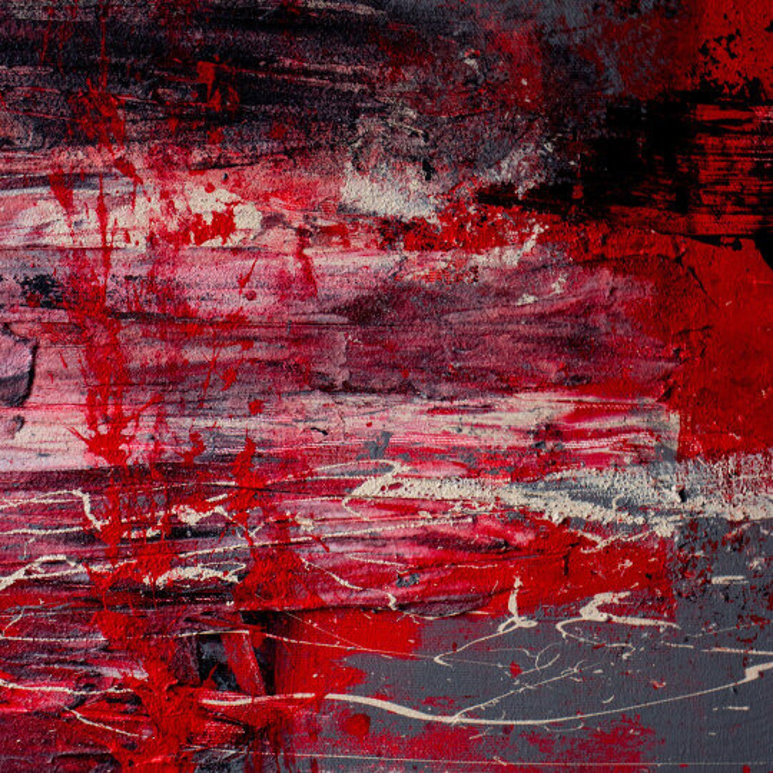 Fragility-abstract Art, Original Acrylic Painting on Canvas,wall Decor ...