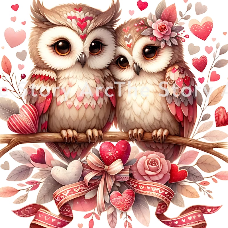 Valentine Owl - Etsy
