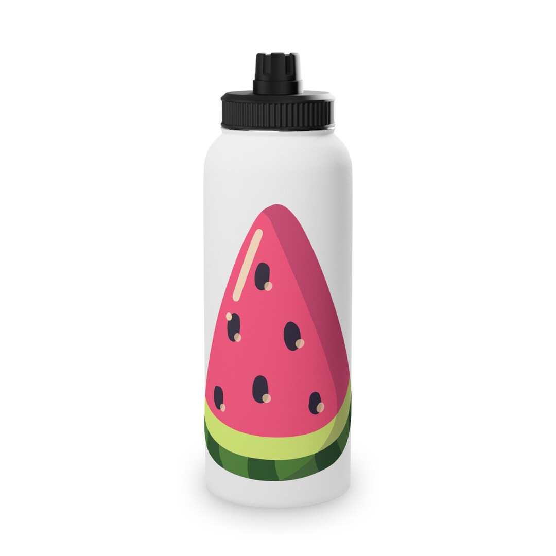 Watermelon Water Bottle, Sports Lid - Etsy