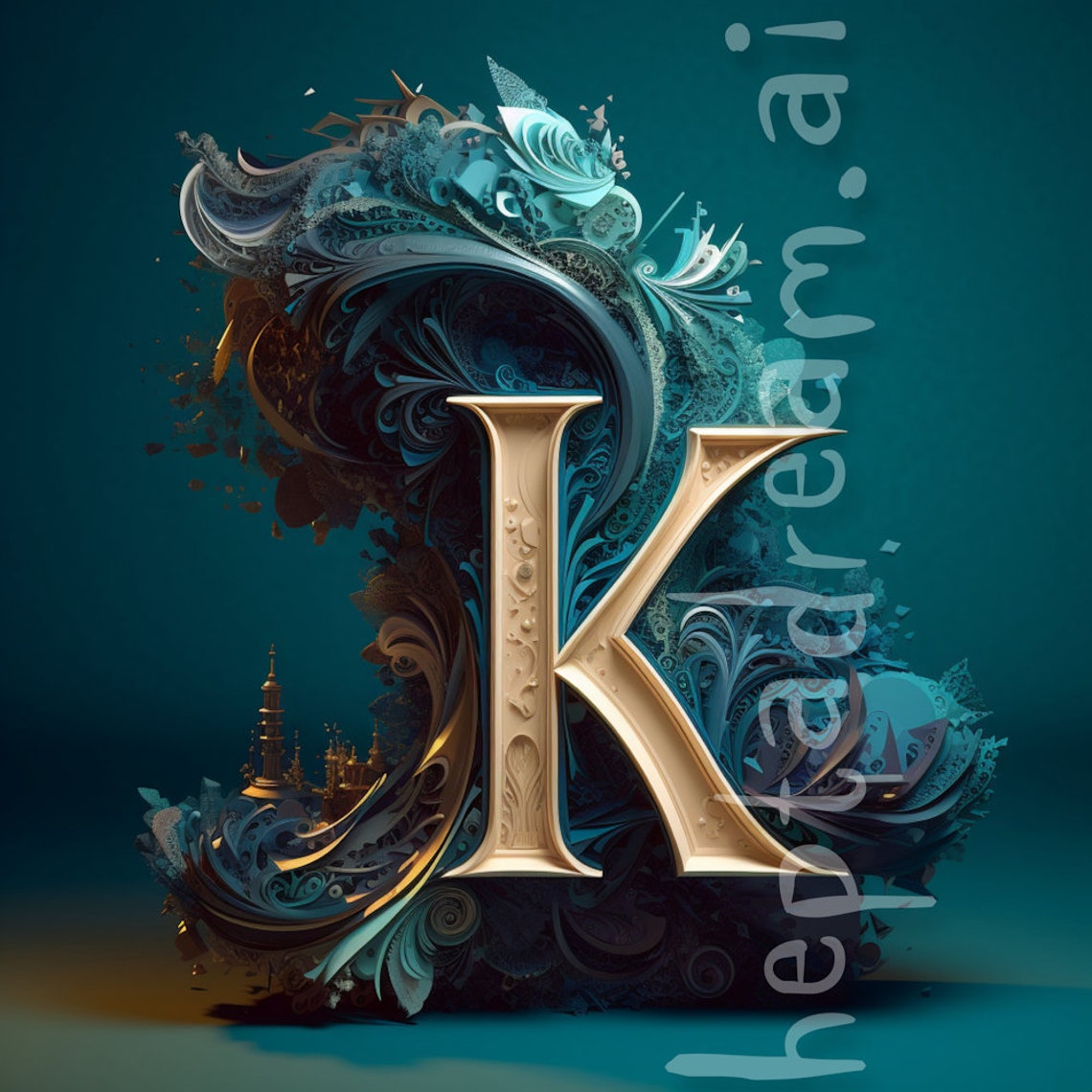 Paper Diorama Alphabet Digital Prints Custom Lettering for - Etsy