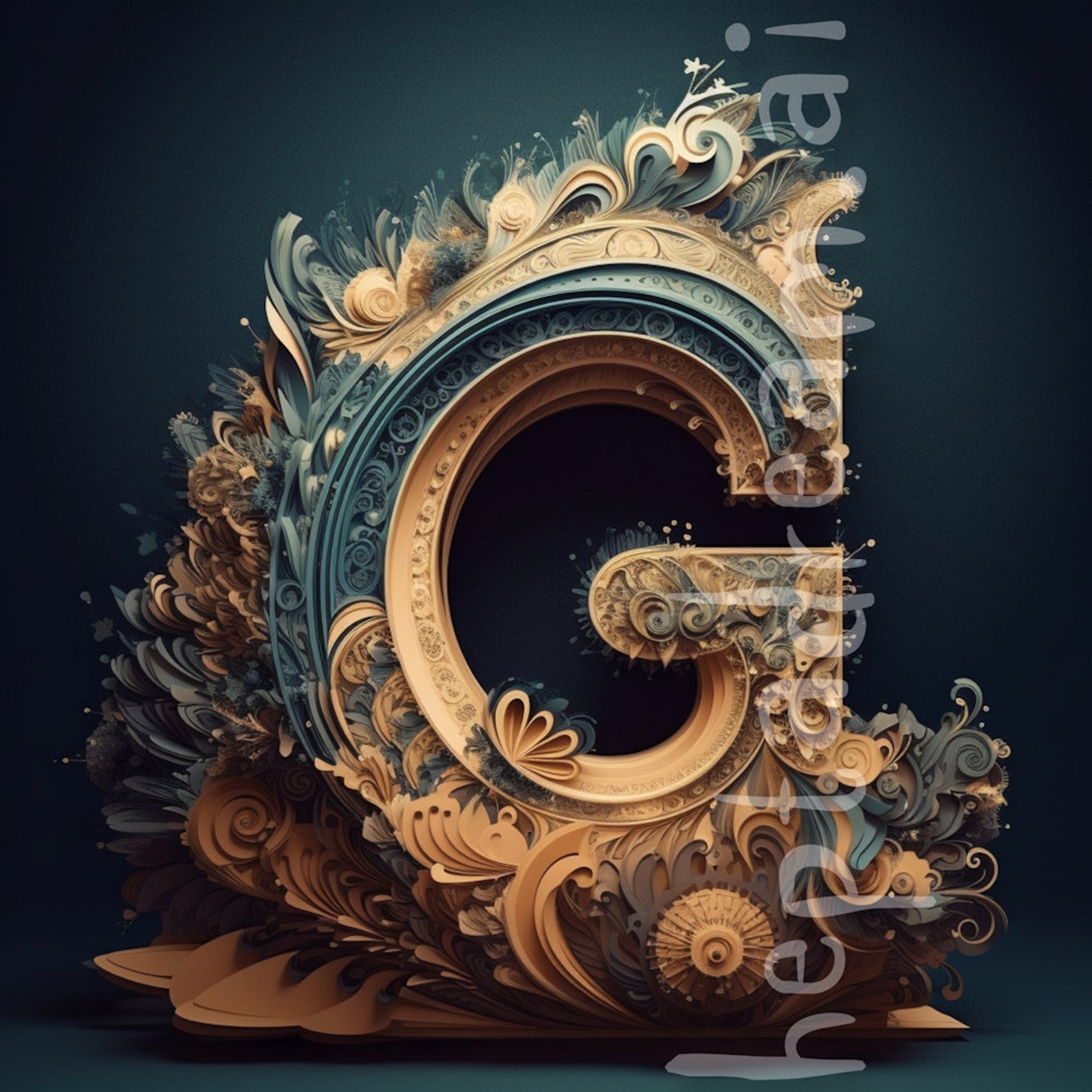 Paper Diorama Alphabet Digital Prints Custom Lettering for - Etsy