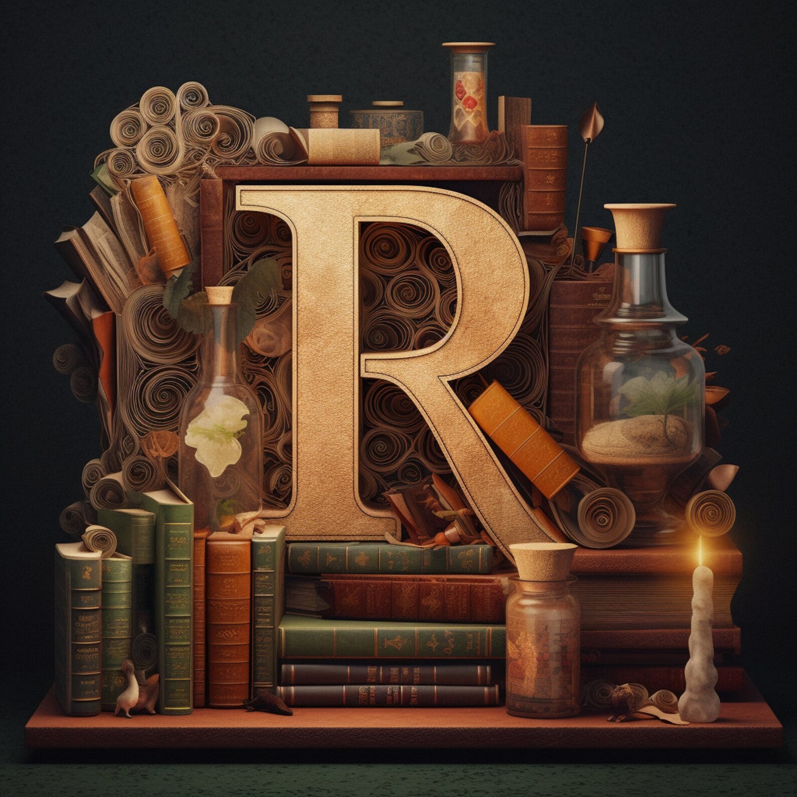 Custom Alphabet Digital Prints, Custom Lettering for Bedrooms ...