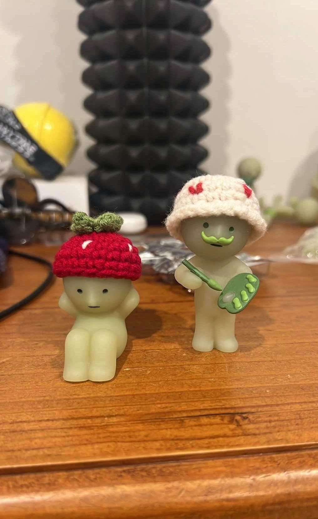 PDF PATTERN Crochet Smiski Fruit Hats - Amigurumi Tutorial PDF in ...