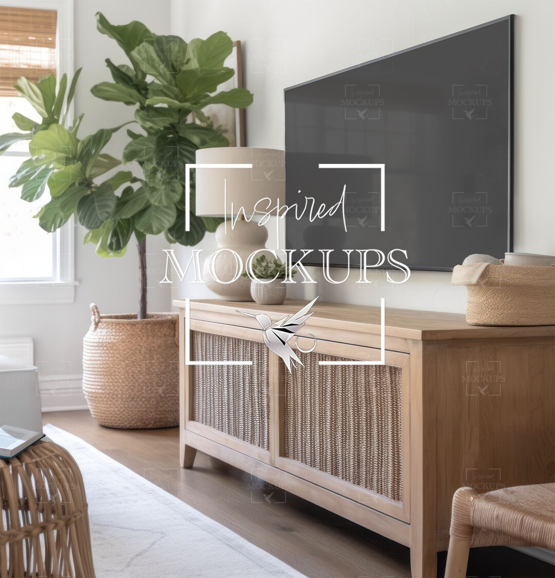 Frame TV Mockup, Mockup TV Frame, Art Tv Mockup, Art Frame Mockup ...
