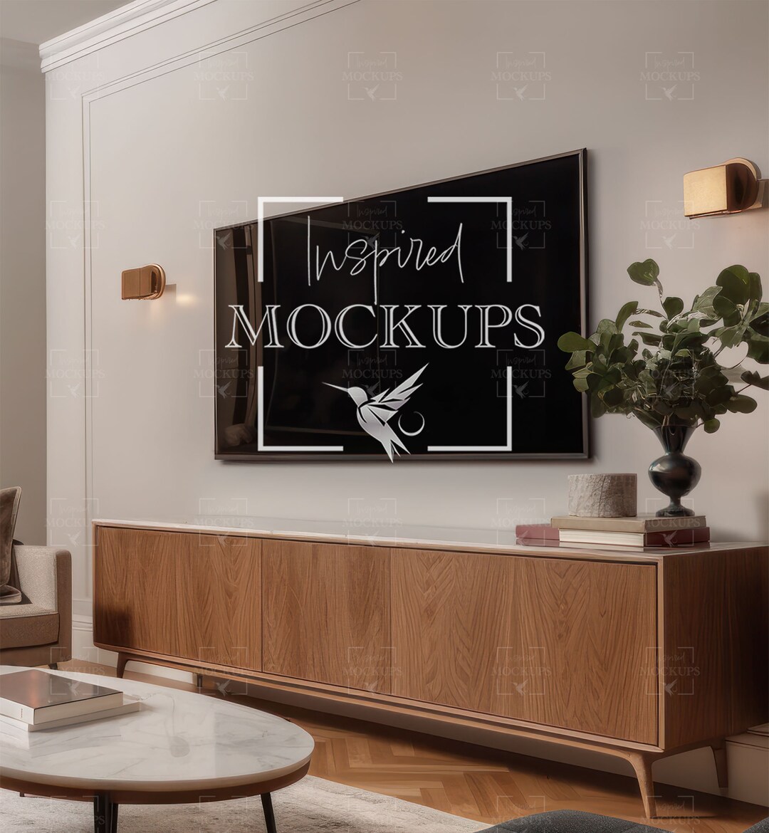 Frame TV Mockup, Mockup TV Frame, Art Tv Mockup, Art Frame Mockup ...