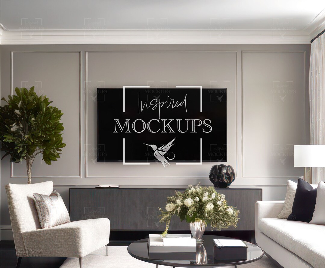 Frame TV Mockup, Mockup TV Frame, Art Tv Mockup, Art Frame Mockup ...