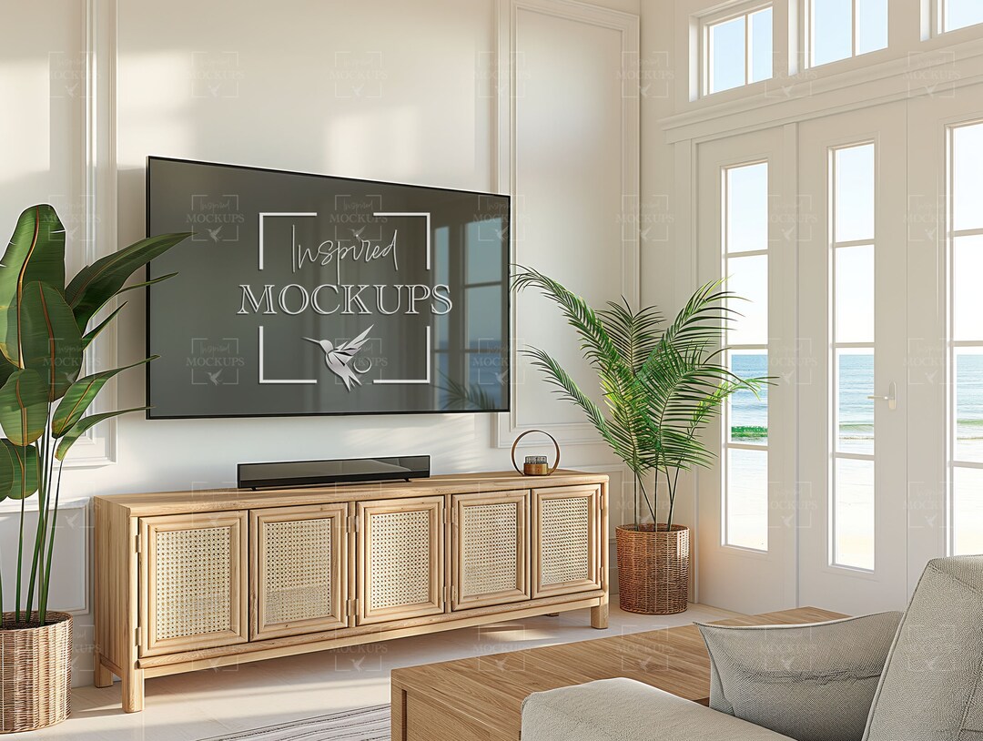 Frame TV Mockup, Mockup TV Frame, Art Tv Mockup, Art Frame Mockup ...