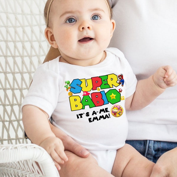 Super Mario Baby - Etsy