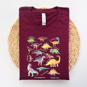 Watercolor Dinosaur Shirt | Womens Mens Kids Toddler Dinosaur Shirt ...