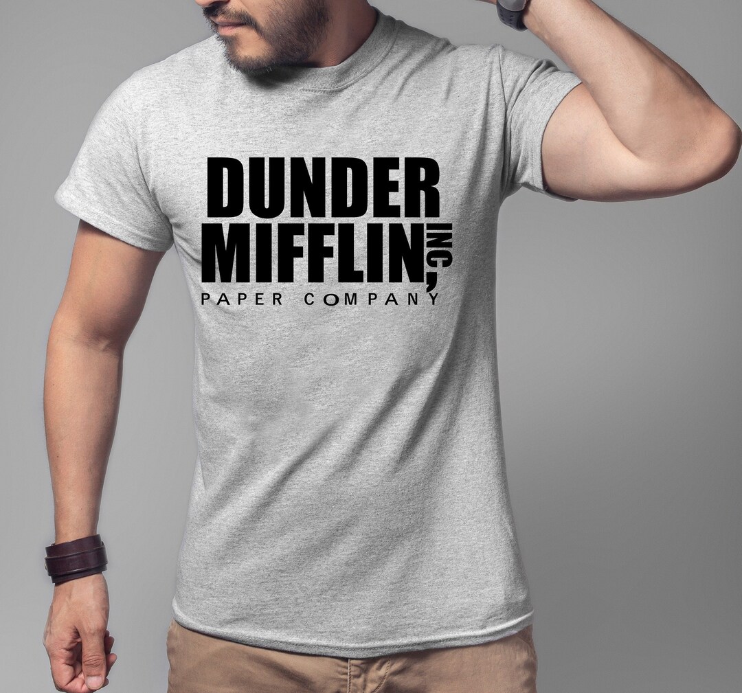 Dunder Mifflin Paper Company American Office TV Show T Shirt, the ...
