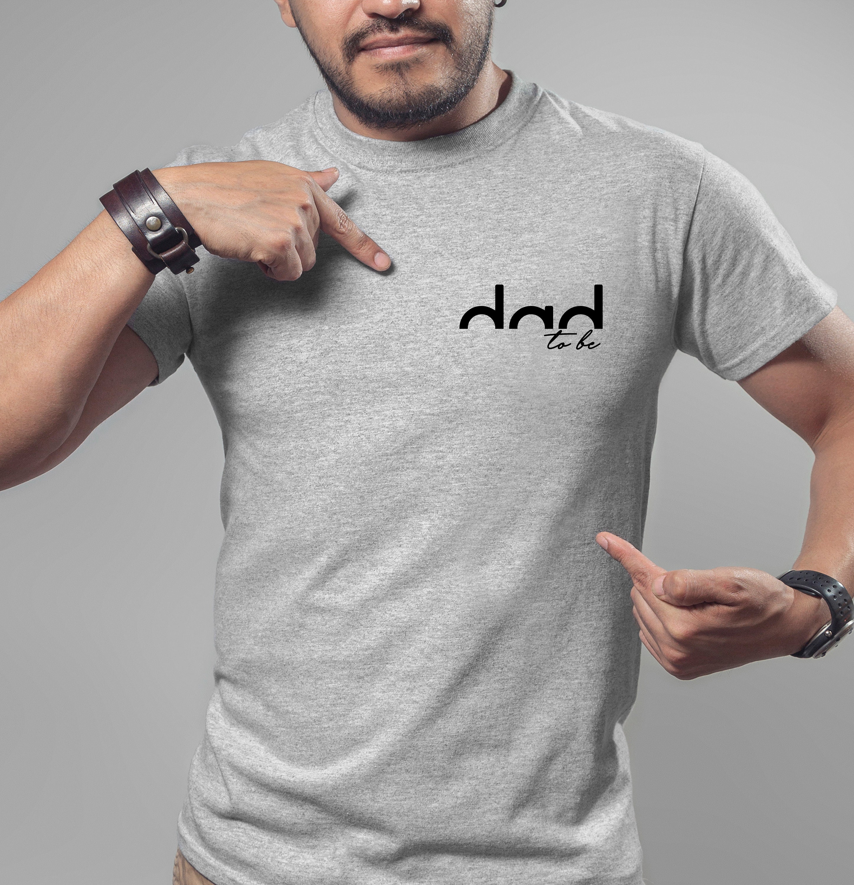 Personalized Dad of One Two Three Four Tee, Fathers Day Gift, Dad to Be ...