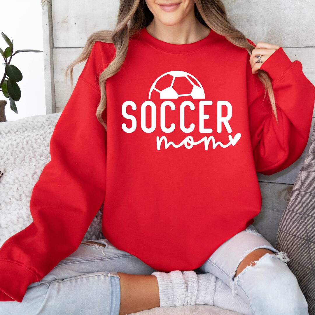 Soccer Mom Sweatshirt,soccer Sweatshirt,game Day Vibes Sweat,mom Life ...