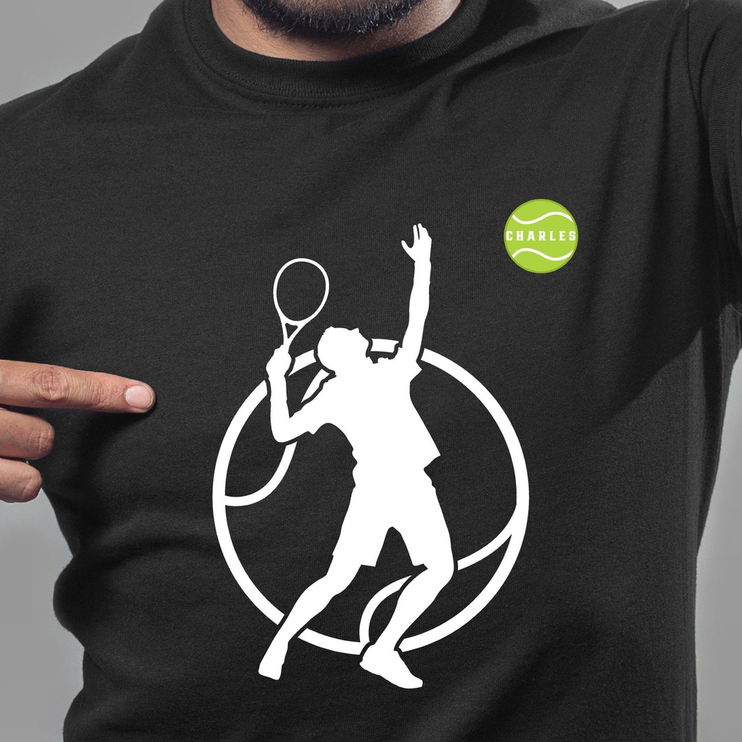 Custom Tennis T Shirt , Athletic Team Custom Uniform, Men Tennis Player ...