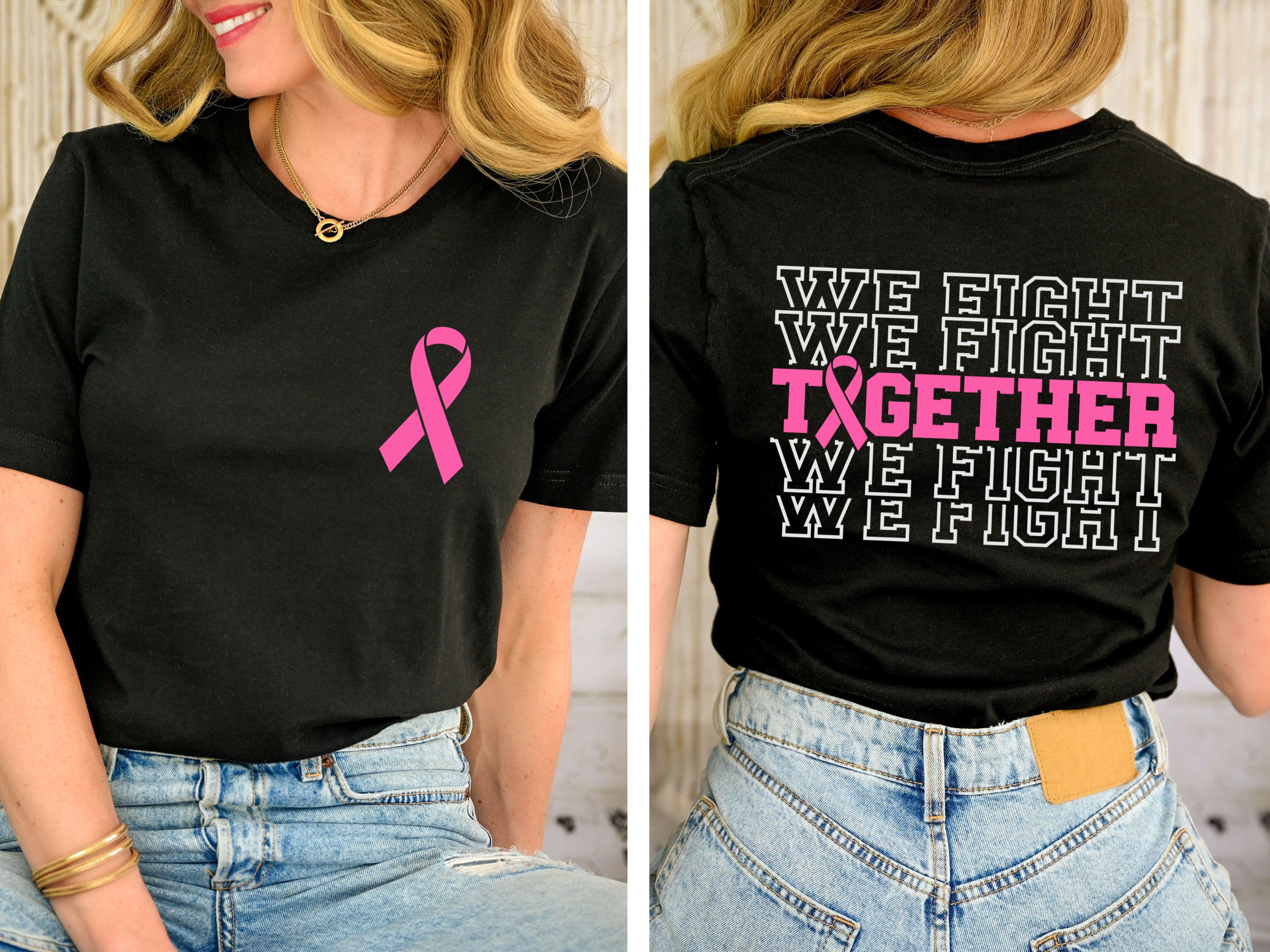 We Fight Together Shirt Cancer Awareness Shirt Cancer - Etsy