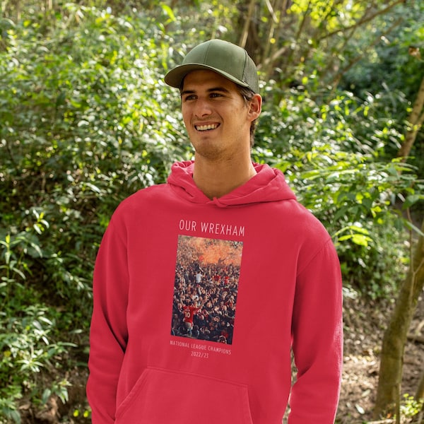 Wrexham Afc Hoodie - Etsy