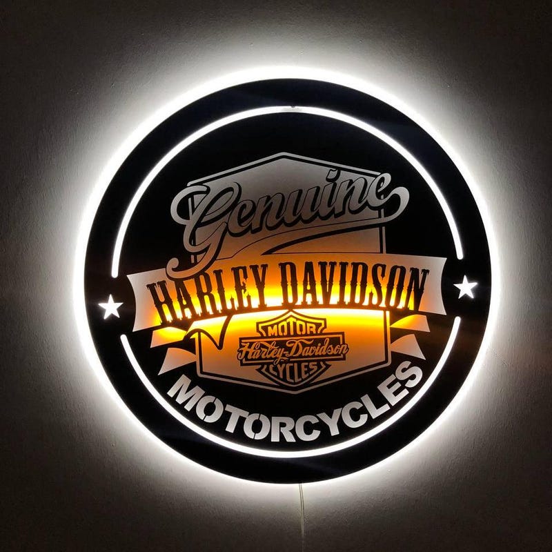 Harley Davidson Sign - Etsy