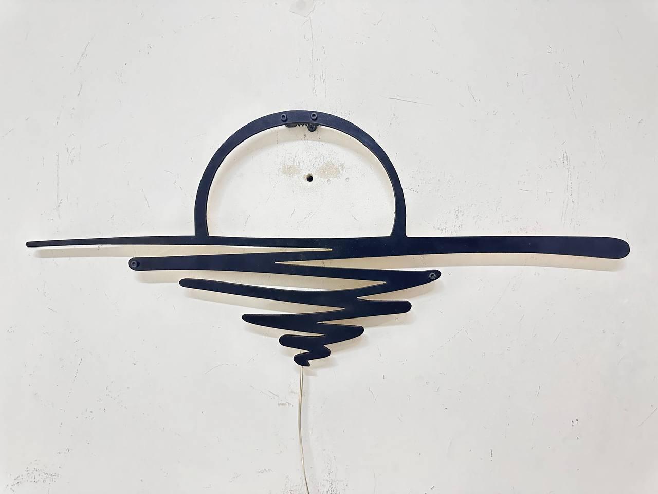 Sun Sparkle, Metal Led Wall Sign Art, Above Bed Decor,home Decor, Sun ...