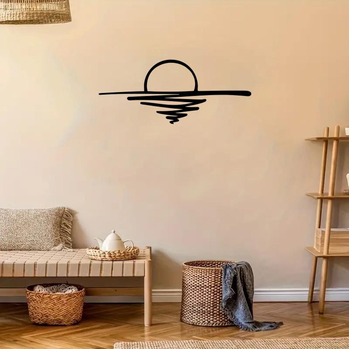 Sun Sparkle, Metal Led Wall Sign Art, Above Bed Decor,home Decor, Sun ...