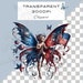 4th July Fairy PNG Clipart Independence Day Fairies Watercolor PNG Red ...