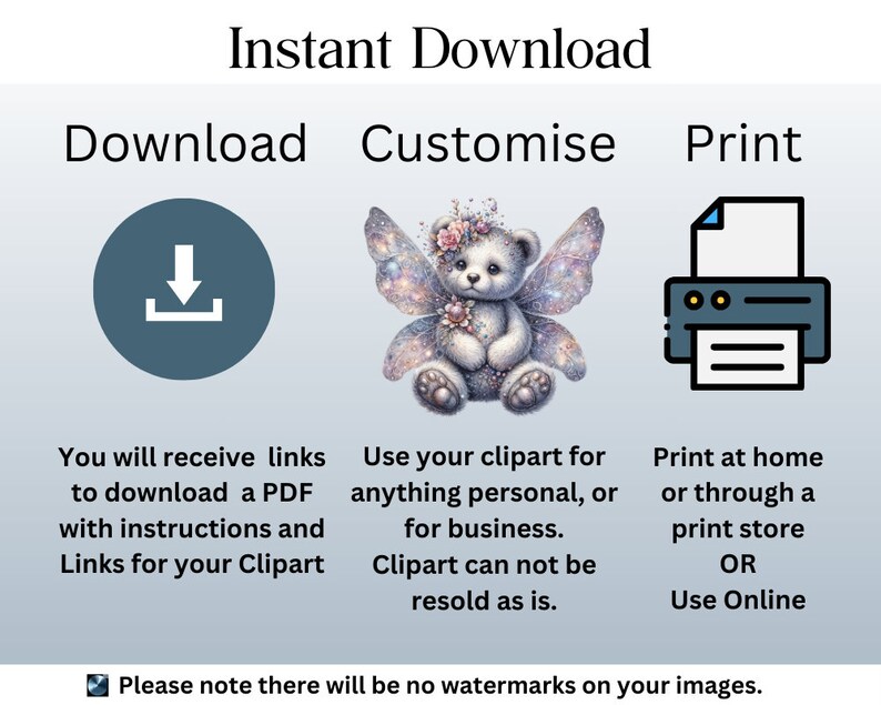 32 Cute Fairy Teddy Bear Clipart PNG Watercolour Fairies Iteddy Bears ...