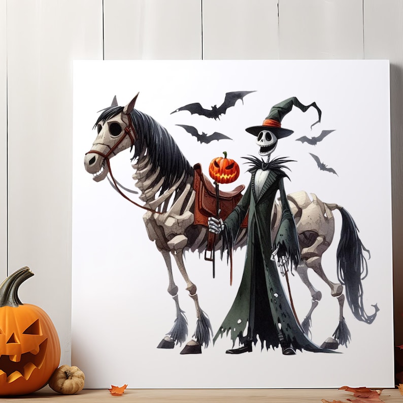 Halloween Monsters PNG Clipart Set 2 | Whimsical Enchanted Magical ...