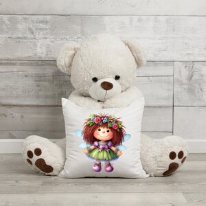 Cute Fairy Rag Doll PNG Clipart | Plush Toy Fairies | Watercolor PNG ...