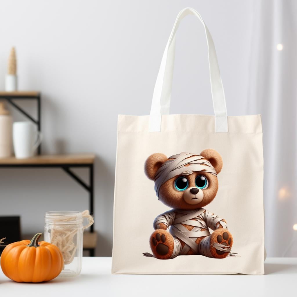 Cute Halloween Teddy Bear Clipart PNG Set 2 | Watercolour Sublimation ...