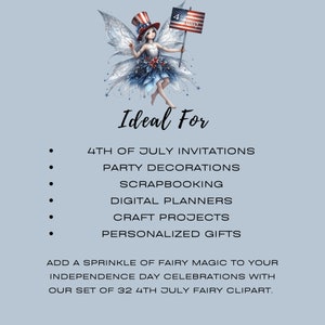 4th July Fairy PNG Clipart Independence Day Fairies Watercolor PNG Red ...
