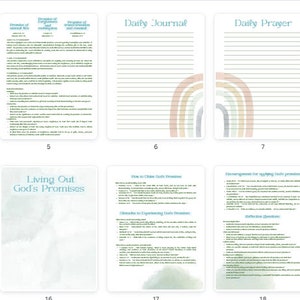God's Promises Bible Study Instant Download - Etsy