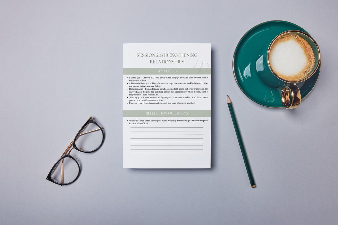 Empowered Women - Bible Study - Instant Download - Spirituality Planner ...