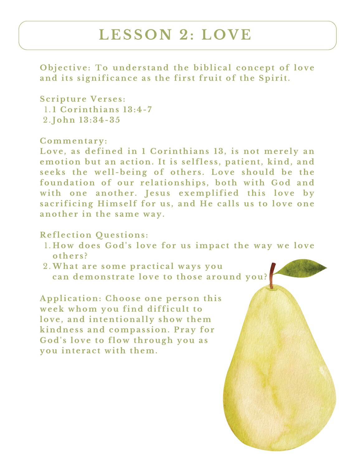 Fruits of the Spirit Bible Study - Bible Study Guide - Bible Study ...