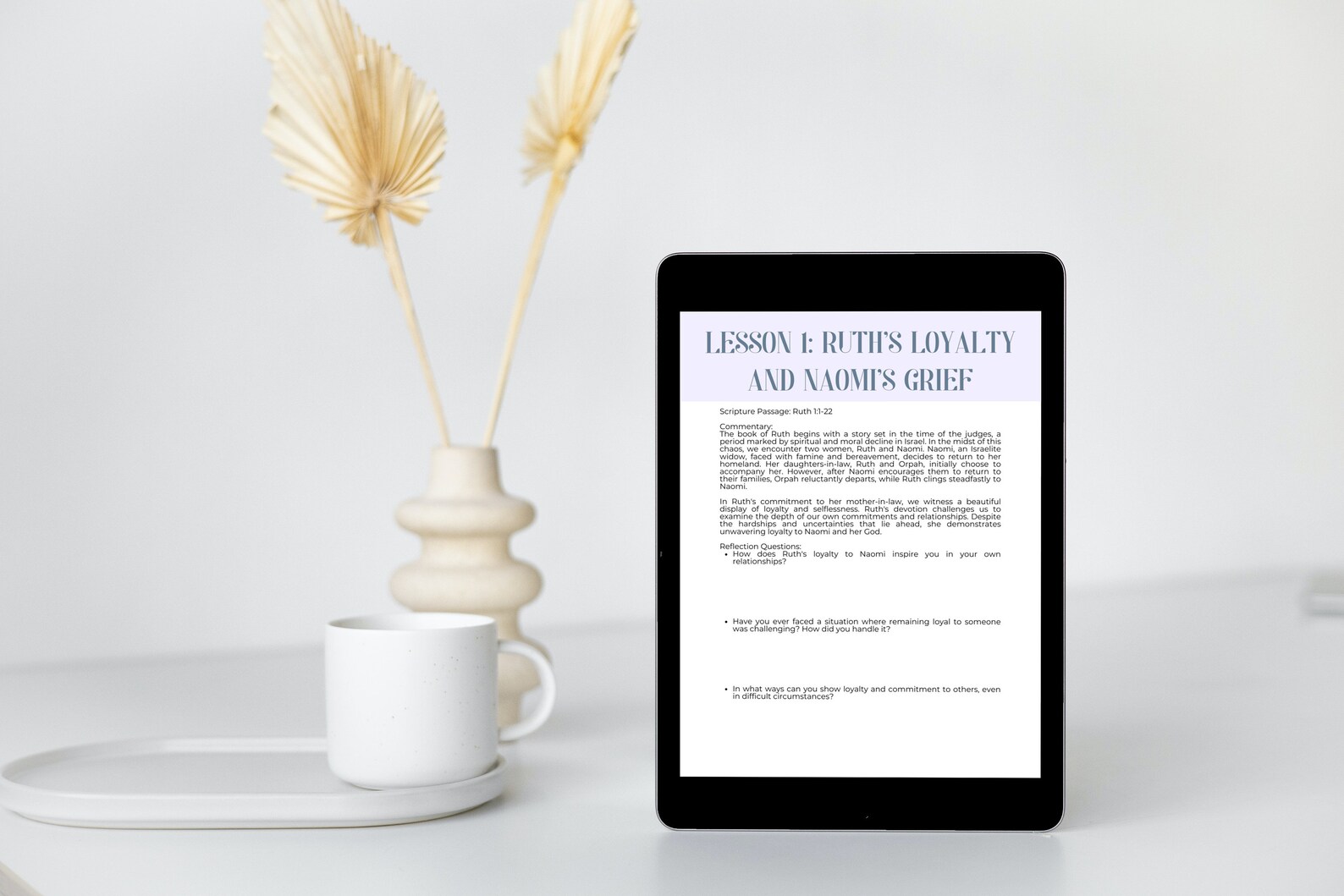 Ruth Bible Study - Bible Study Guide - Bible Study Journal - Printable ...