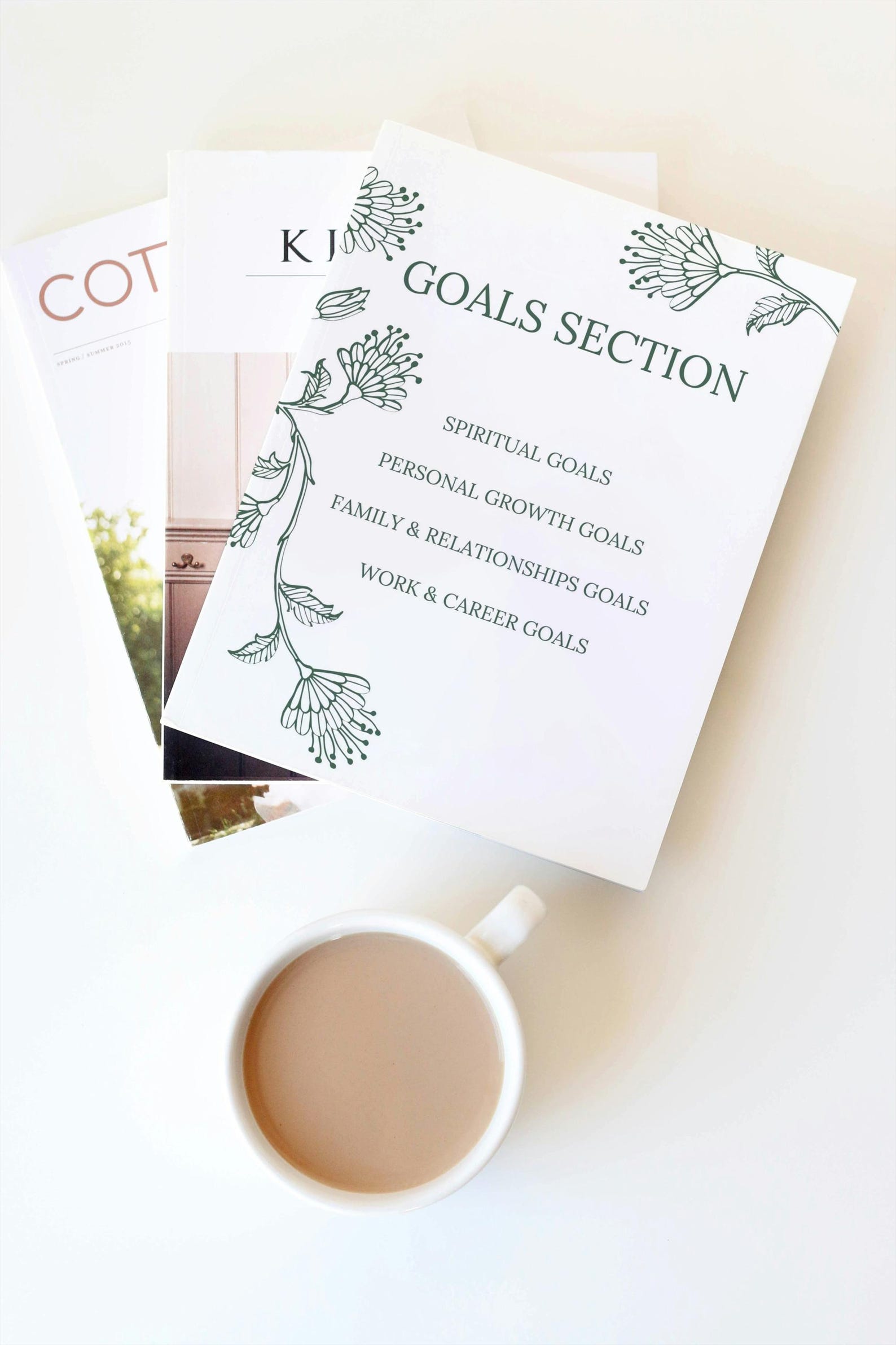 Faith-based Goal-setting Workbook | Christian Planner for Women ...