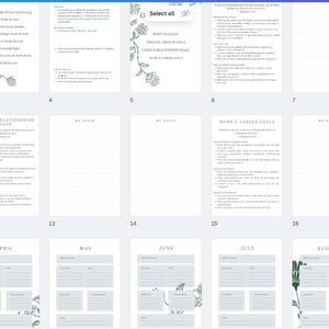 Faith-based Goal-setting Workbook | Christian Planner for Women ...