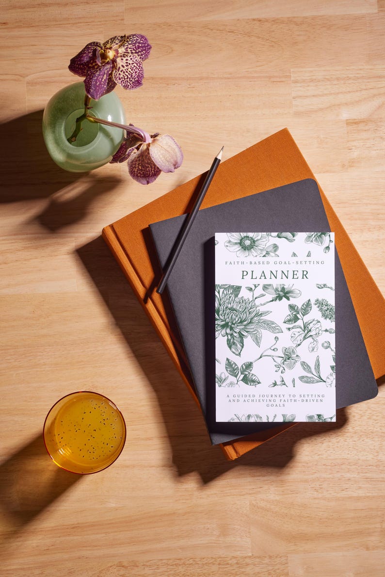 Faith-based Goal-setting Workbook | Christian Planner for Women ...