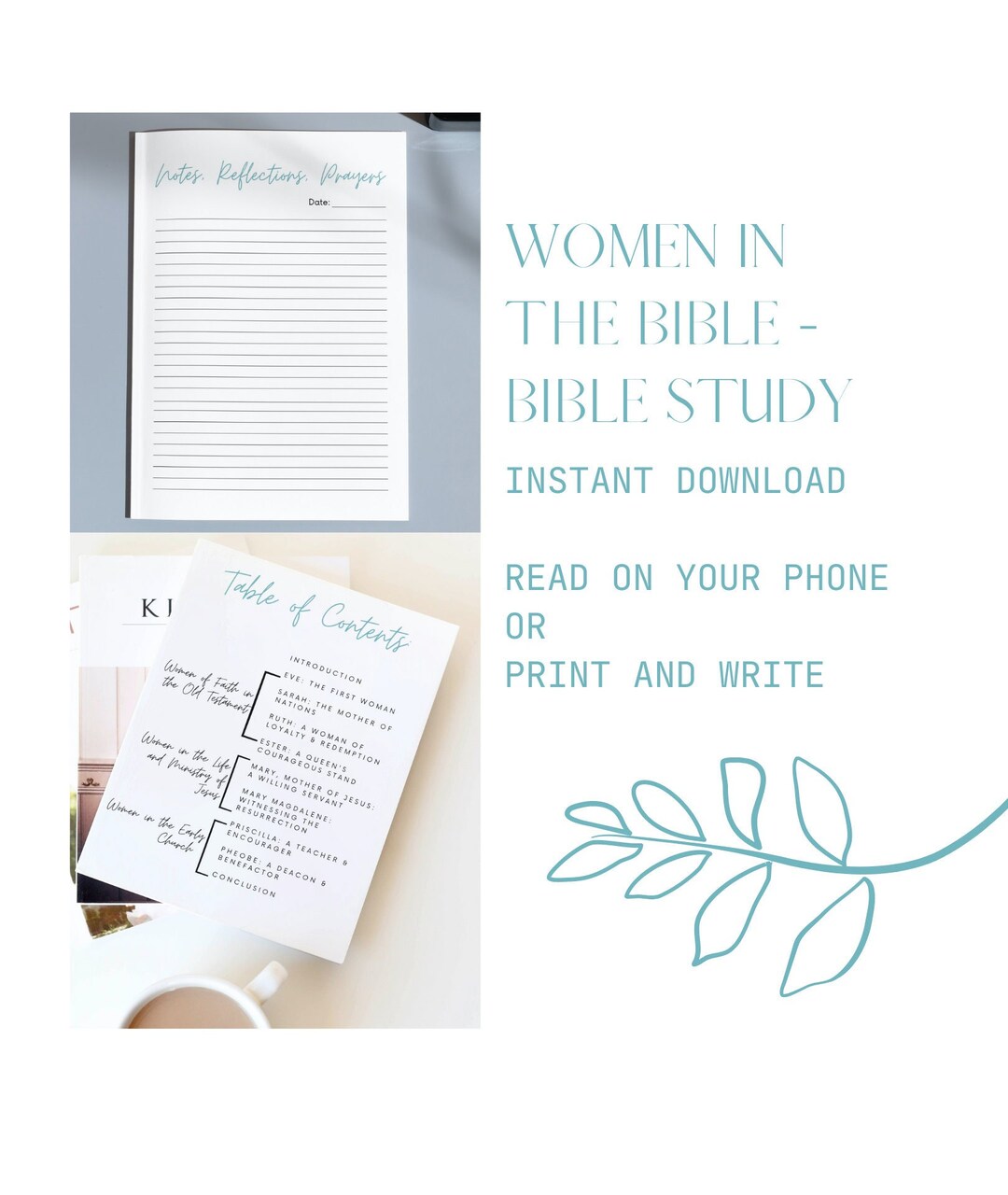 Women in the Bible Bible Study Instant Download - Etsy