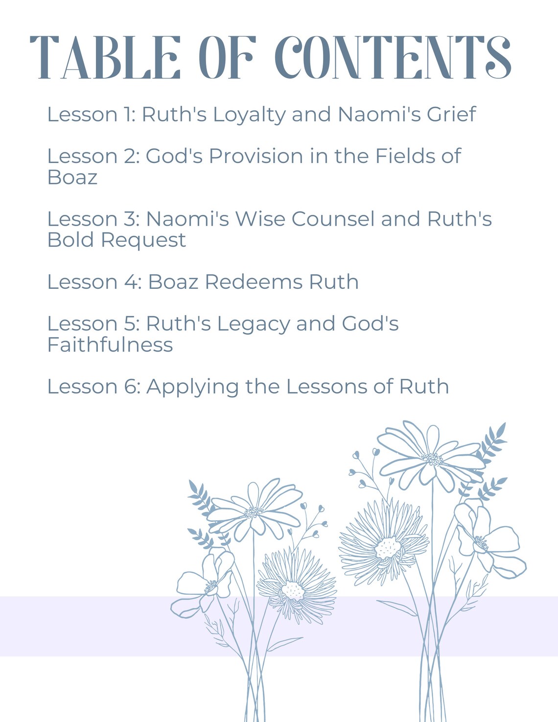 Ruth Bible Study - Bible Study Guide - Bible Study Journal - Printable ...