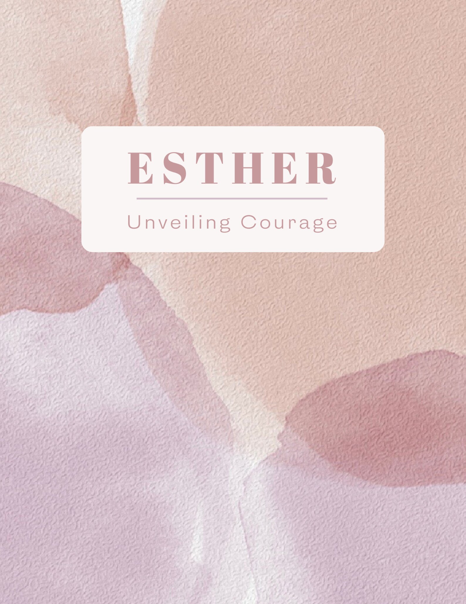 Esther Bible Study - Women's Study - Christian - Bible Journal ...