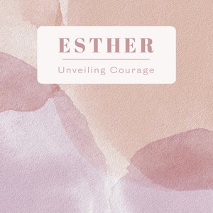 Esther Bible Study - Women's Study - Christian - Bible Journal ...