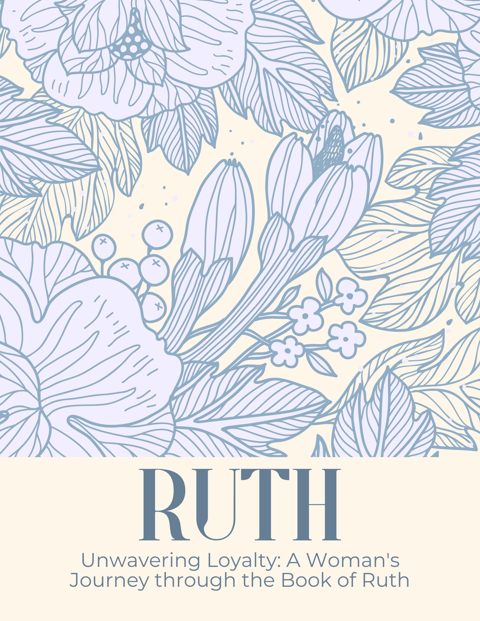 Ruth Bible Study - Bible Study Guide - Bible Study Journal - Printable ...