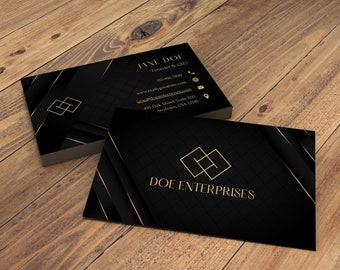 Landing Service Card Design Excavation Custom Business Card - Etsy
