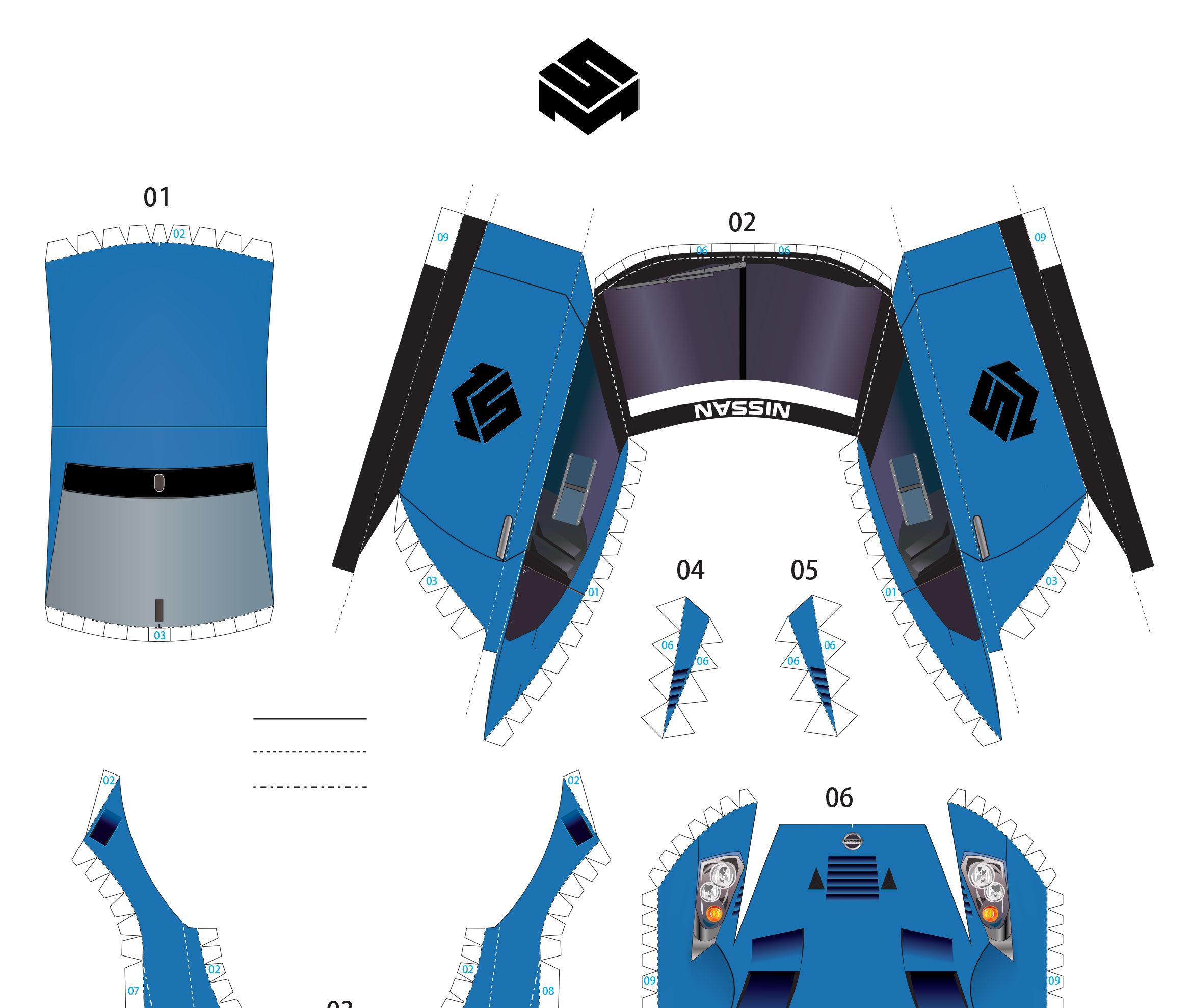 NISSAN GTR Papercraft Carpaper Car3d Papercraftlowpoly - Etsy