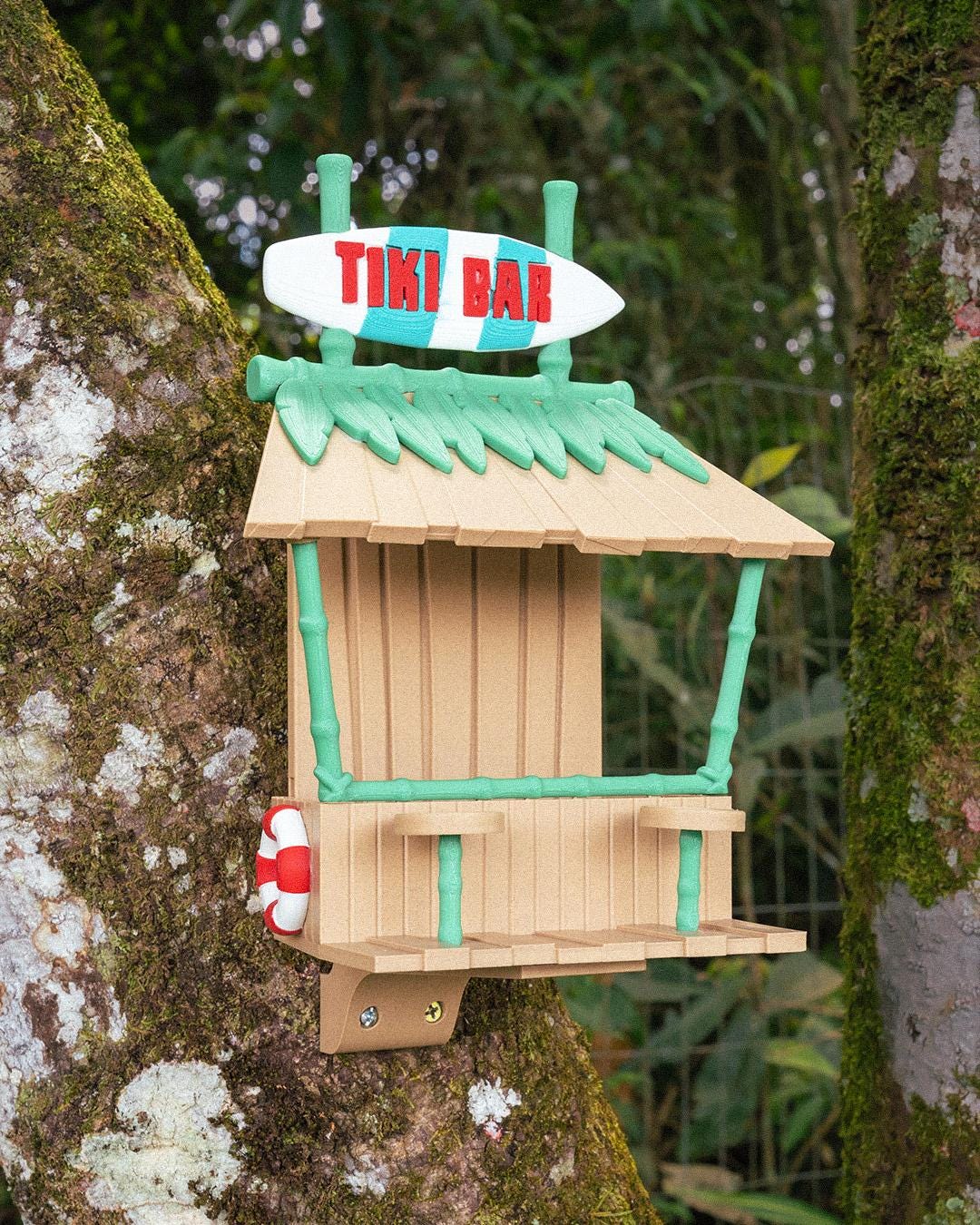 Tiki Bar Bird Feeder - Etsy