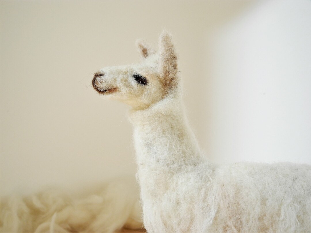 Funny Llama Handmade With Pure Wool - Etsy