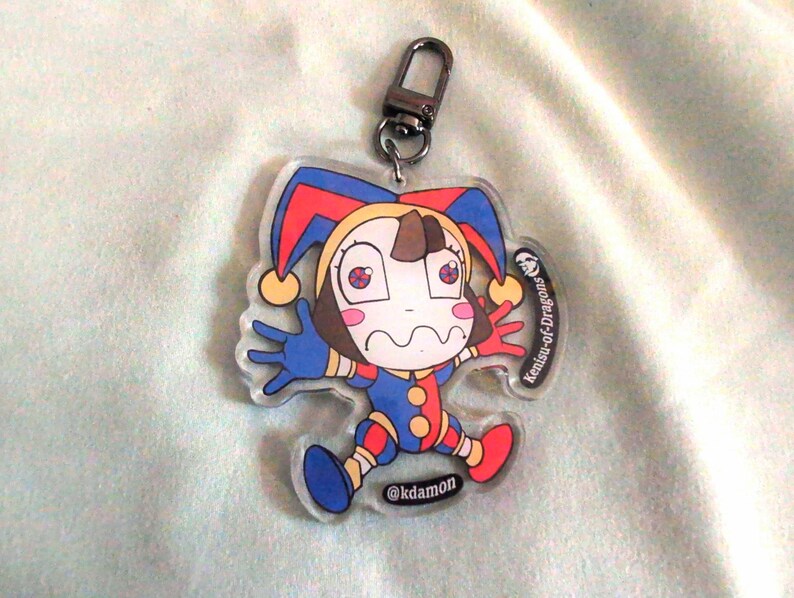 Pomni Keychain -DIGITAL CIRCUS - Etsy