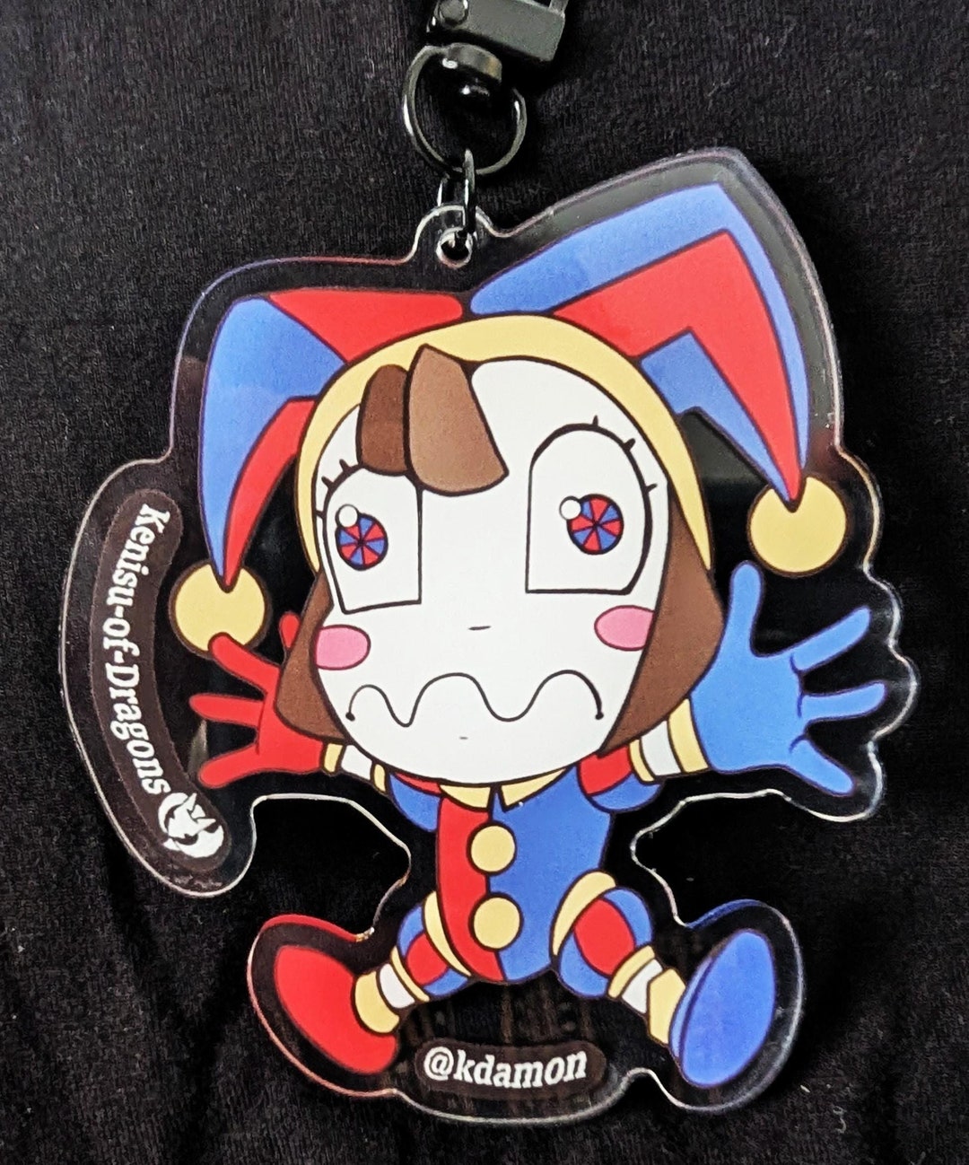 Pomni Acrylic Keychain (amazing Digital Circus) - Etsy