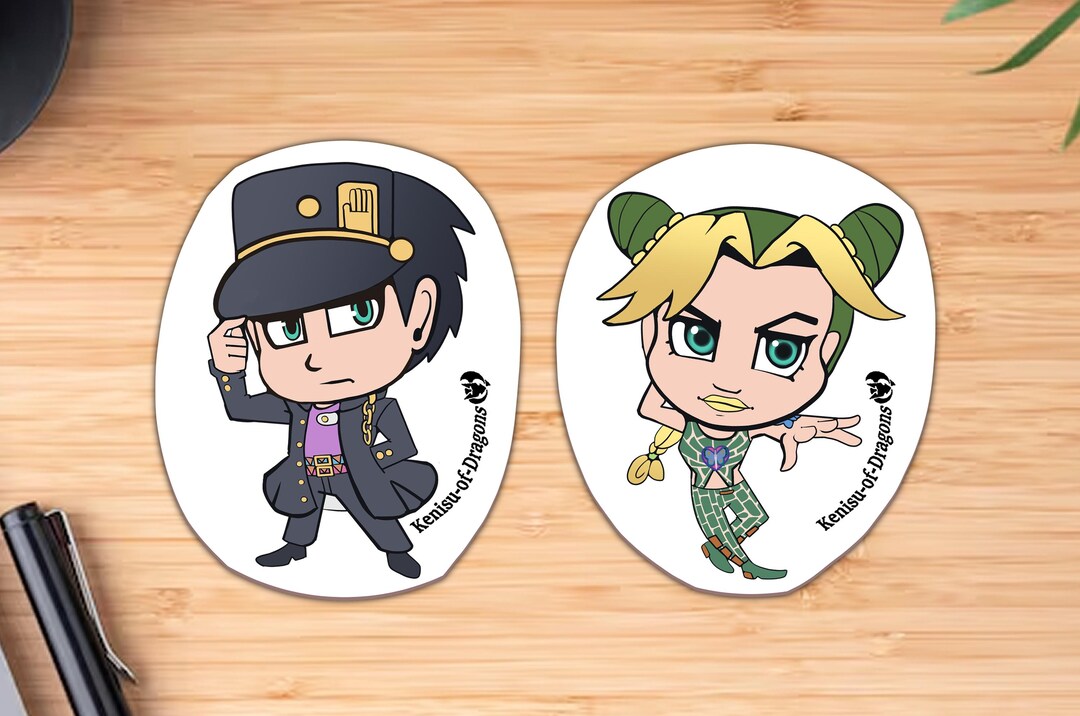 JJBA Jojo Waterproof Stickers - Etsy